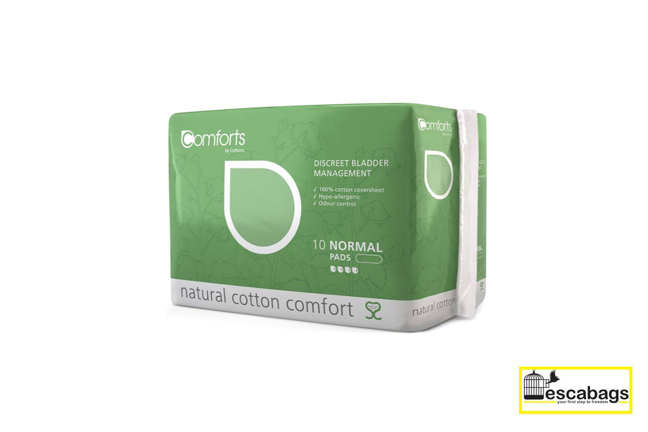 Cottons Shop | Comforts Premium Normal | Natural Incontinence Pads